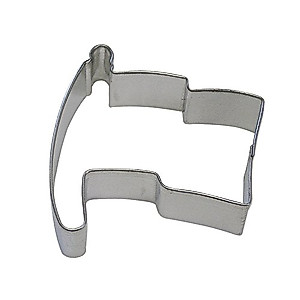 R&M Flag 3.25" Cookie Cutter in Durable, Economical, Tinplated Steel