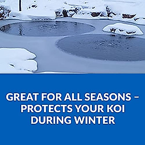 CrystalClear PondAir 4, Aeration Kit for Water Gardens & Koi Fish Ponds up to 2,000 Gallons, Quiet & Energy Efficient, Made for Year-Round Use to Maintain Clean & Clear Water