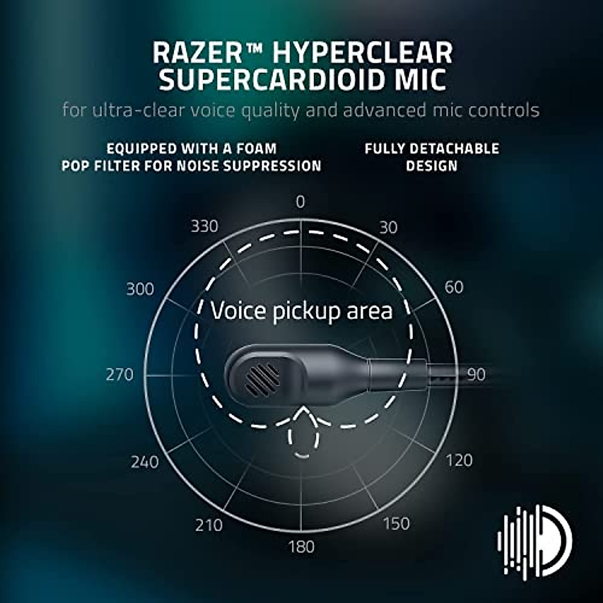 Razer BlackShark V2 Pro Wireless Gaming Headset: THX 7.1 Spatial Surround Sound, Headphone with Microphone, Detachable Mic - for PC Computers, Mac/Windows, PS4, PS5, Nintendo Switch, White (Renewed)