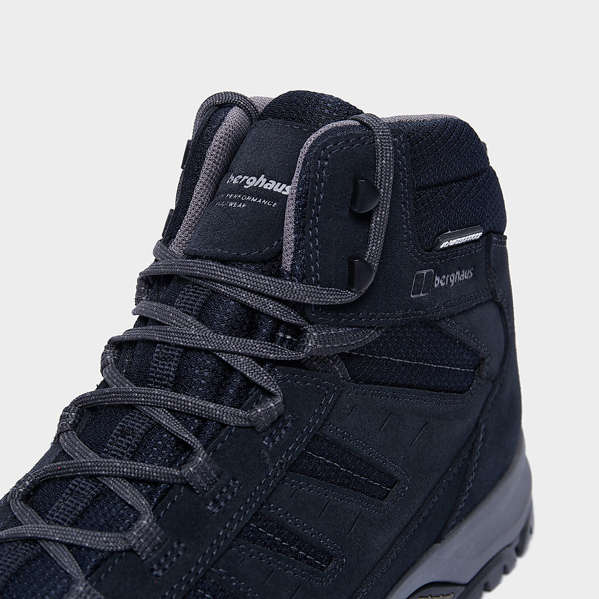 Berghaus Men's Expeditor Trek 2.0 Walking Boots High Rise Hiking, Grey (Grey/Black N89) 8.5 UK 42.5 EU