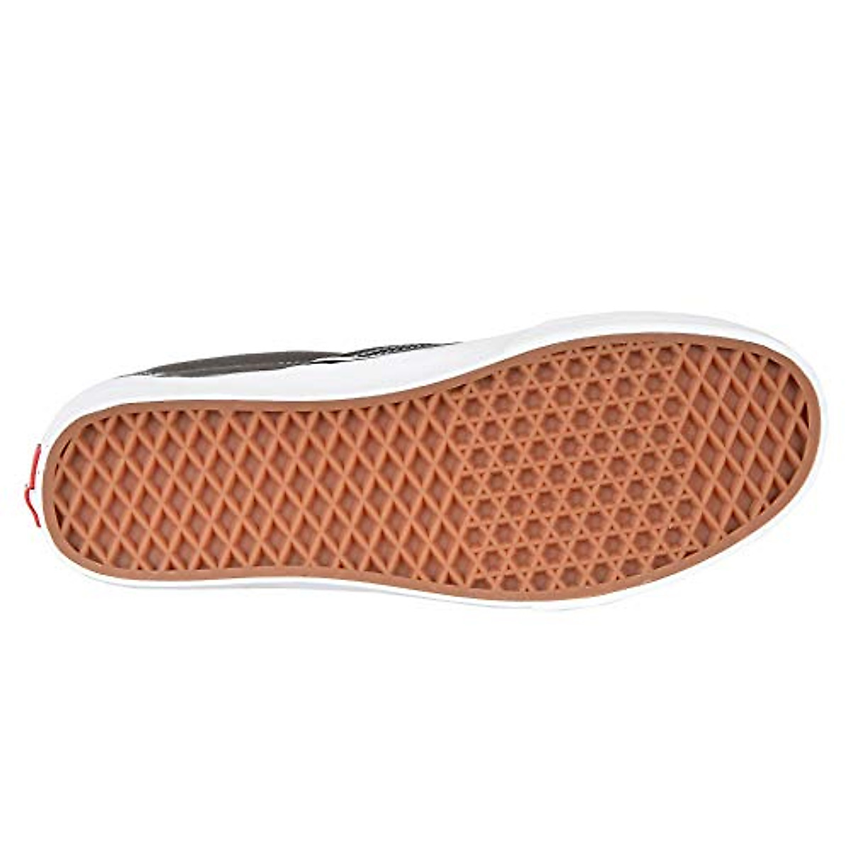 Vans Men's Classic Slip-On Core, Charcoal/White, Size 10.5