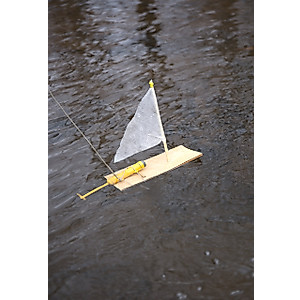 Kikkerland Make Your Own Motor Boat Huckleberry Motor