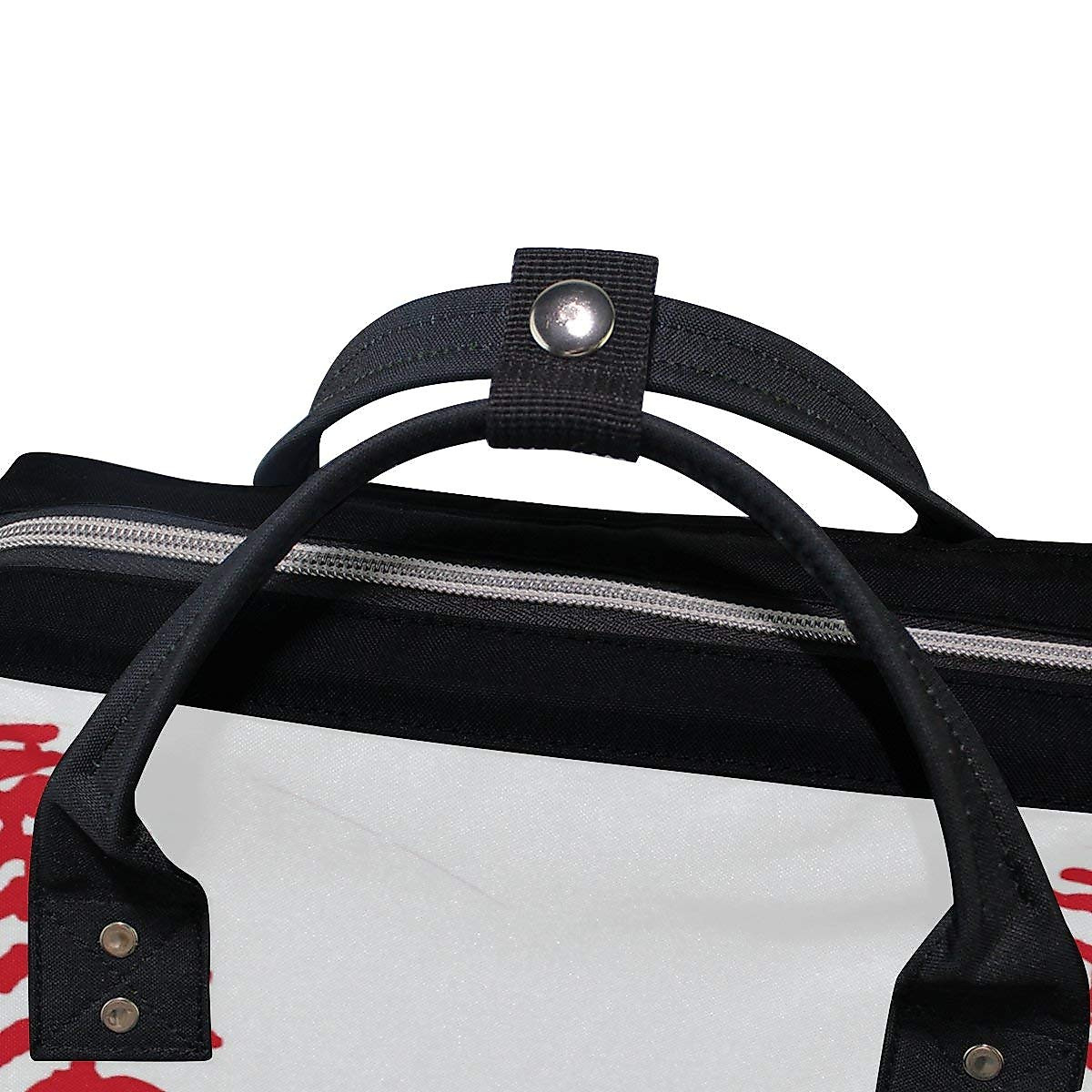 MaMacool Mummy bag Diaper Tote Bags Larger Capacity Baby Nappy Bag Fashion Heart Shaped Baseball Mummy Backpack