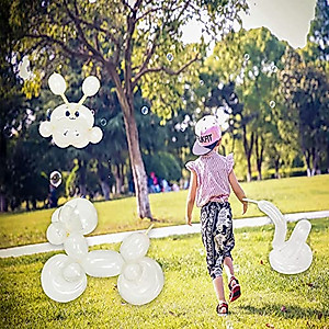 Clear Long Balloons Premium 260 Twisting Balloons Animals Magic Balloons for Birthday Kids Wedding Party Supply 100pcs