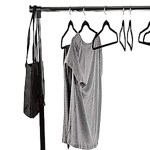 Mind Reader OGGARM-SIL Garment Rack, Black