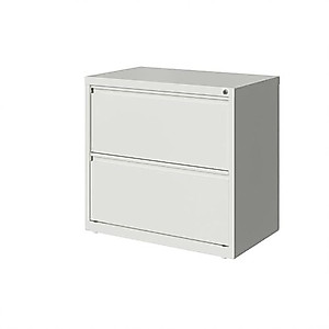 Hirsh 30-in Wide HL10000 Series 2 Drawer Metal Lateral File Cabinet White