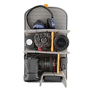 Lowepro Freeline Camera Backpack 350 AW, Black. Versatile Daypack Designed for Travel, Photographers and videographers. for DSLR, Mirrorless, Laptops, Bridge, CSC, Lenses and Travel Gear.