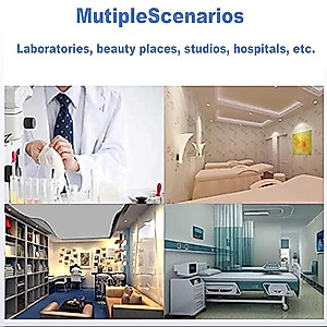 SFKLYU Dental Doctor's Chair Dentist Stools PU Leather Adjustable Backrest, Height Dentist Chair for Clinic, Dental, Shop, Lab Chair,B1