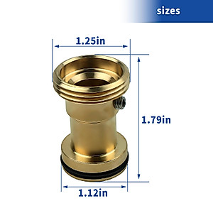 RP33794 Tub Spout Adapter for Slip-On Diverter, for Delta RP19820 RP17453 Replacement Kit