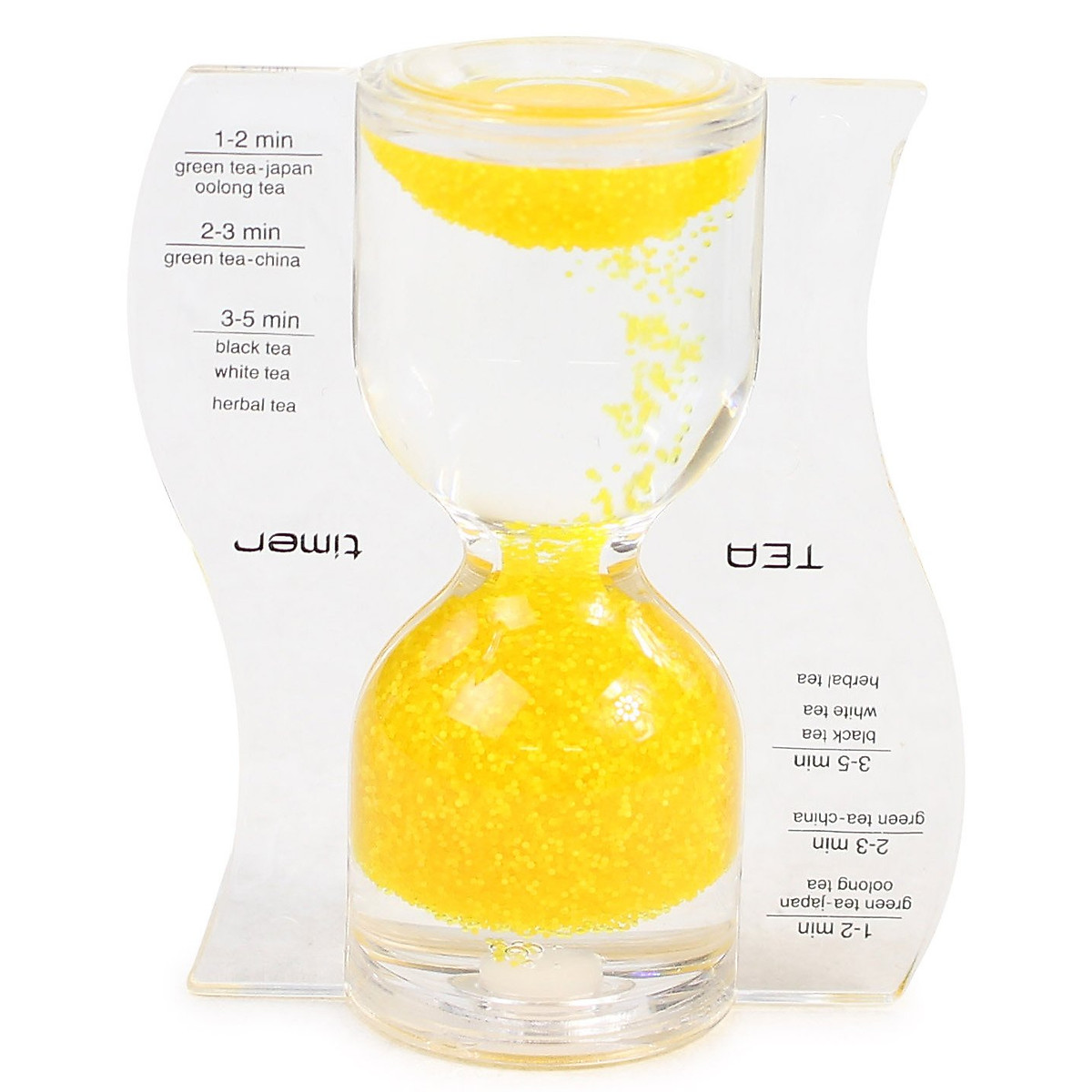 Paradox Tea Timer Warm Yellow 9 cm