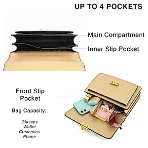 Scarleton Pearl Purses for Women, Crossbody Bags for Women, Lightweight Shoulder Bag w/ 2 Straps for Party & Casual, H209113 - Green