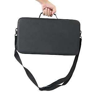 khanka Hard Travel Carrying Case Replacement for Meta Oculus Quest 2 Virtual Reality VR Gaming & Accessories (inside Purple)