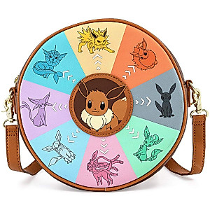 Loungefly X Pokemon Eevee Evolutions Canteen Crossbody