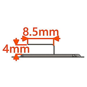 Hidden Fastener for Tongue and Groove Boards - 50ft2 Coverage - Box of 100x Including Screws