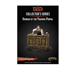 Gale Force Nine Dungeons & Dragons Waterdeep Dragon Heist: Durnan of The Yawning Portal (1 Fig) Collector's Series Miniature, Multicolor