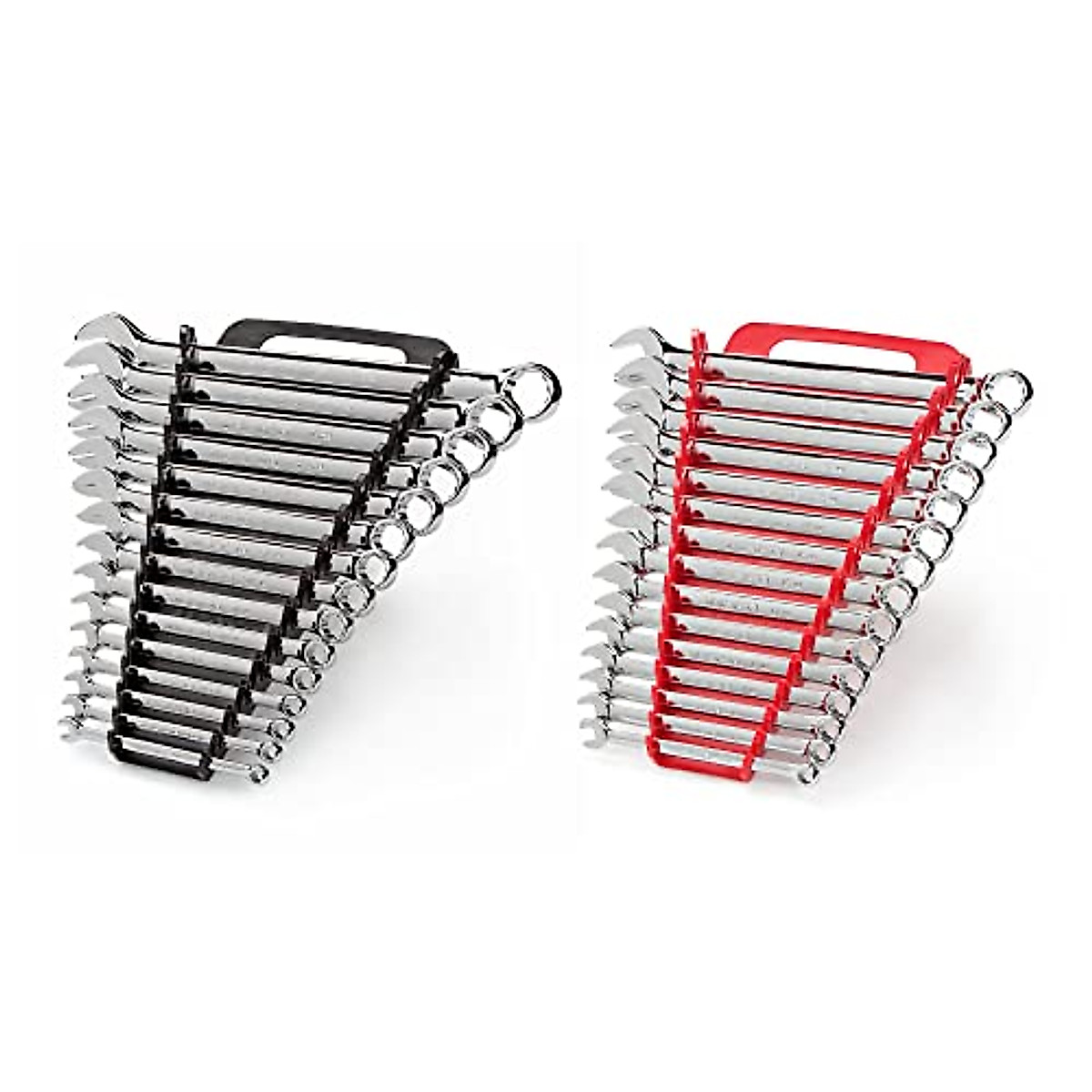 TEKTON Combination Wrench Set, 30-Piece (1/4-1 in., 8-22 mm) - Holder | 90191