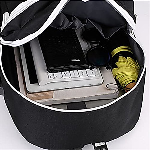 FIGHTINGGOLD JoJo Bizarre Adventure Backpack for College Rucksack Laptop Travel Bag Josuke Kujo Jotaro Dio Jolyne (I)