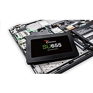 ADATA SU655 120GB 3D NAND 2.5 inch SATA III High Speed Read up to 520MB/s Internal SSD (ASU655SS-120GT-C)
