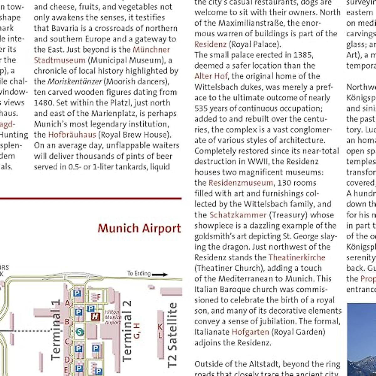 Munich Map (National Geographic Destination City Map)