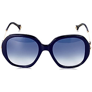 Carolina Herrera Violet Shaded Rectangular Ladies Sunglasses CH 0019/S 0PJP/DG 54