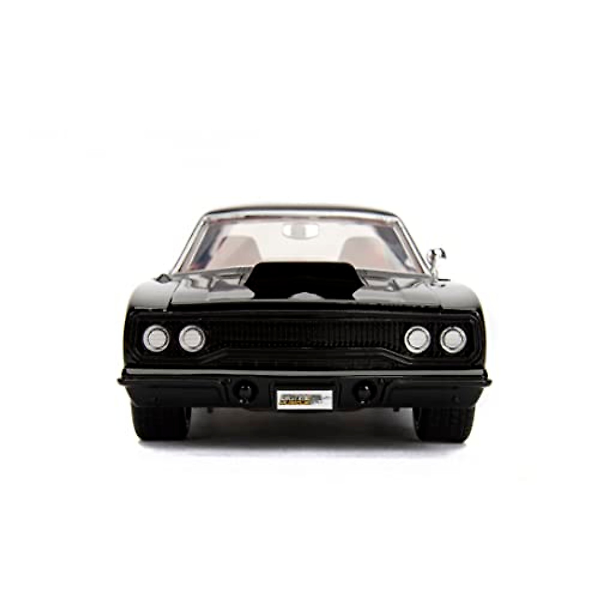 Big Time Muscle 1:24 1970 Plymouth Road Runner Die-Cast Car, Toys for Kids and Adults (Black)