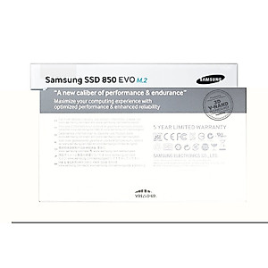 Samsung 850 EVO - 500GB - M.2 SATA III Internal SSD (MZ-N5E500BW)