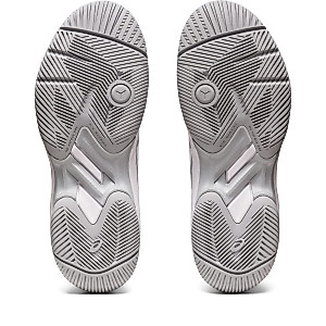 ASICS Women's Gel-Game 9 Tennis Shoes, 7.5, White/Pure Silver