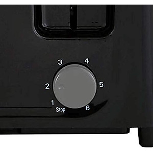 Continental Electric CE-TT029 Toaster, 4 Slice, Black