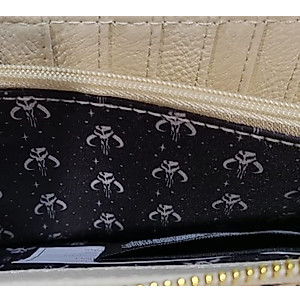 Loungefly GT Exclusive Star Wars Mandalorian Tattoo AOP Wallet