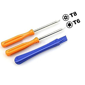 T6 Screwdriver&Prying tool&Torx T8 Security Torx Screwdriver for Xbox One Controller Mod Kits/Repair
