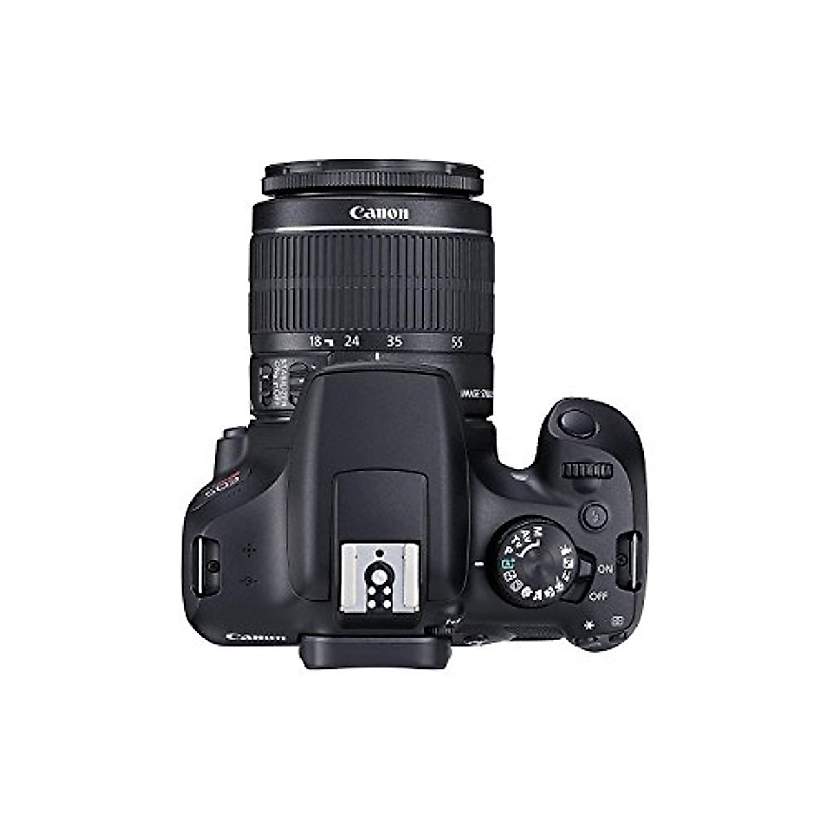 Canon EOS Rebel T6 Digital SLR Camera Kit with EF-S 18-55mm f/3.5-5.6 is II Lens, Built-in WiFi and NFC - Black (US Model)