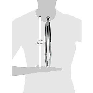 OXO Good Grips 12-Inch Stainless-Steel Locking Tongs