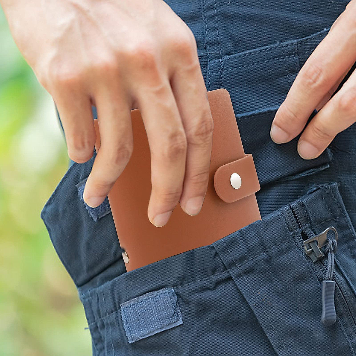 52 Pockets Mini Photo Album for Fujifilm Instax Mini Instant Film, Polaroid Snap, Z2300, SocialMatic Instant Cameras & Zip Instant Printer (Brown, 1Pack)