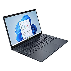 2022 HP Pavilion x360 2-in-1 14" FHD Touchscreen Laptop, Intel 12th Gen i3-1215U, 8GB RAM, 2TB PCIe SSD, Intel Iris Xe Graphics, HD Camera, Amazon Alexa, Windows 11 S, Space Blue, 32GB USB Card