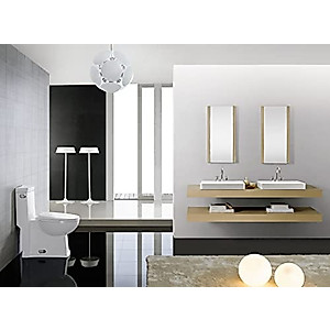 Swiss Madison Well Made Forever SM-VS202 Carré Vessel Sink, Glossy White