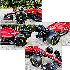 RASTAR F1-75 1:12 Scale Ferrari RC Car, 2022 F1 Challenger, Remote Control Toy Car for Kids & Adults, Full Functions, 2.4GHz, Officially Licensed