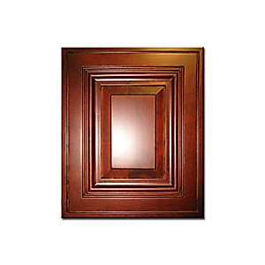 Dark Cherry 27" Vanity Bathroom Traditional Shaker Door Cabinet Drawer Single Sink Base Bath Wall Faucet Vessel Vanities Kitchen Wood Hardwood 27" W x 31.5" H x 21" D of Set