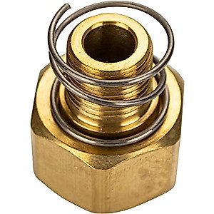 Simpson Cleaning 7100355 Replacement 3/4-Inch Female Garden Hose for Pressure Washer Pumps, 3/8-Inch MNPT, Gold