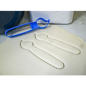 ARTIST PAINT BRUSH ART TOOL SCHOOL SUPPLIES ACRYLIC WATERCOLOR COOKIE CUTTER MADE IN USA PR907