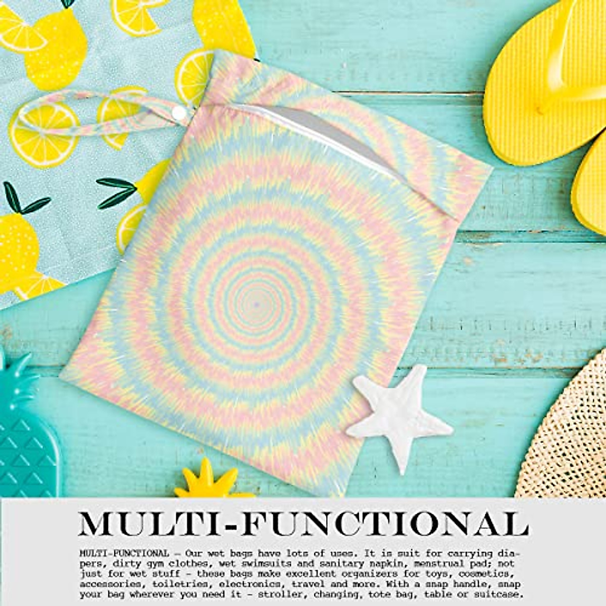 zcyxuuw Wet Bag, Wet Dry Bag, Wet Bag for Swimsuit Travel Vacation Beach Pool Weekend Bag s Trip Gifts Makeup Bag Bachelorette Party Decorations Bestie Gifts for Women Sister Friends-04