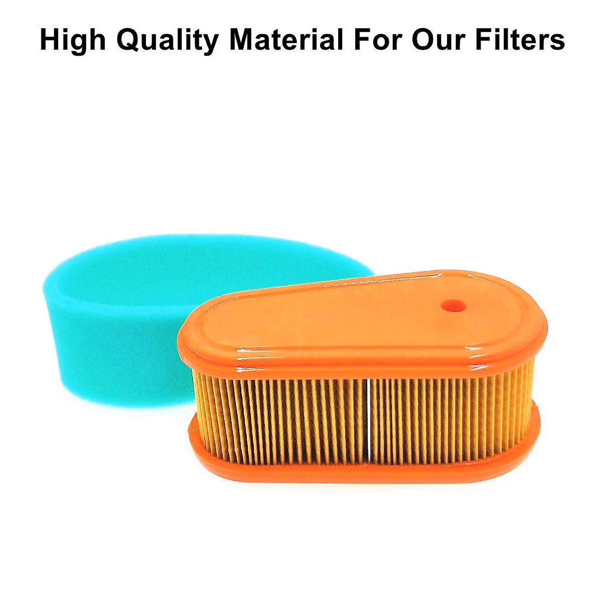 MOWFILL 2 Pack 795066 Air Filter Replace for BS 5419,796254 OEM Air Cleaner Cartridge with 796254 Pre Filter Fits Lawn Mower Air Cleaner Element