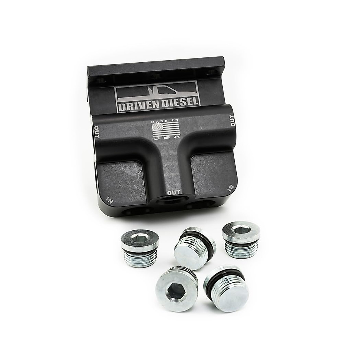 Driven Diesel Fuel Tank Pre-Pump Filter Suction Kit, Hutch Mod, Compatible with 99-03 Ford 7.3 Powerstroke Diesel…