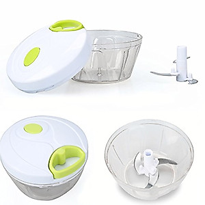 Vinipiak Manual Food Chopper for Vegetable Fruits Nuts Onions Chopper Hand Pull Mincer Blender Mixer Food Processor