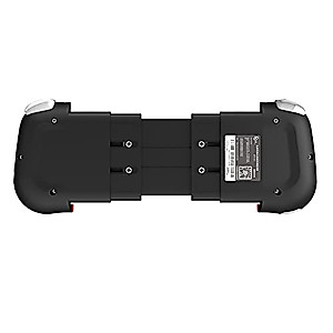 BEITONG Wireless Mobile Phone Game Controller, Bluetooth Gaming Controller Gamepad with Button Custom Function and No activation for iPhone/iPad/Android Mobile Smartphone Tablet (W1, Black)