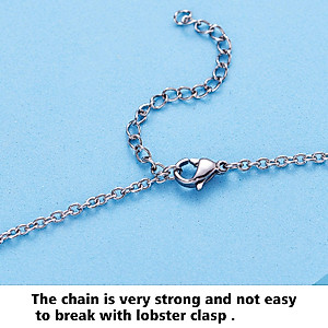 LParkin Miscarriage Gifts For Mothers Memorial Necklace For Mommy of an Angel Sympathy Wing Gift