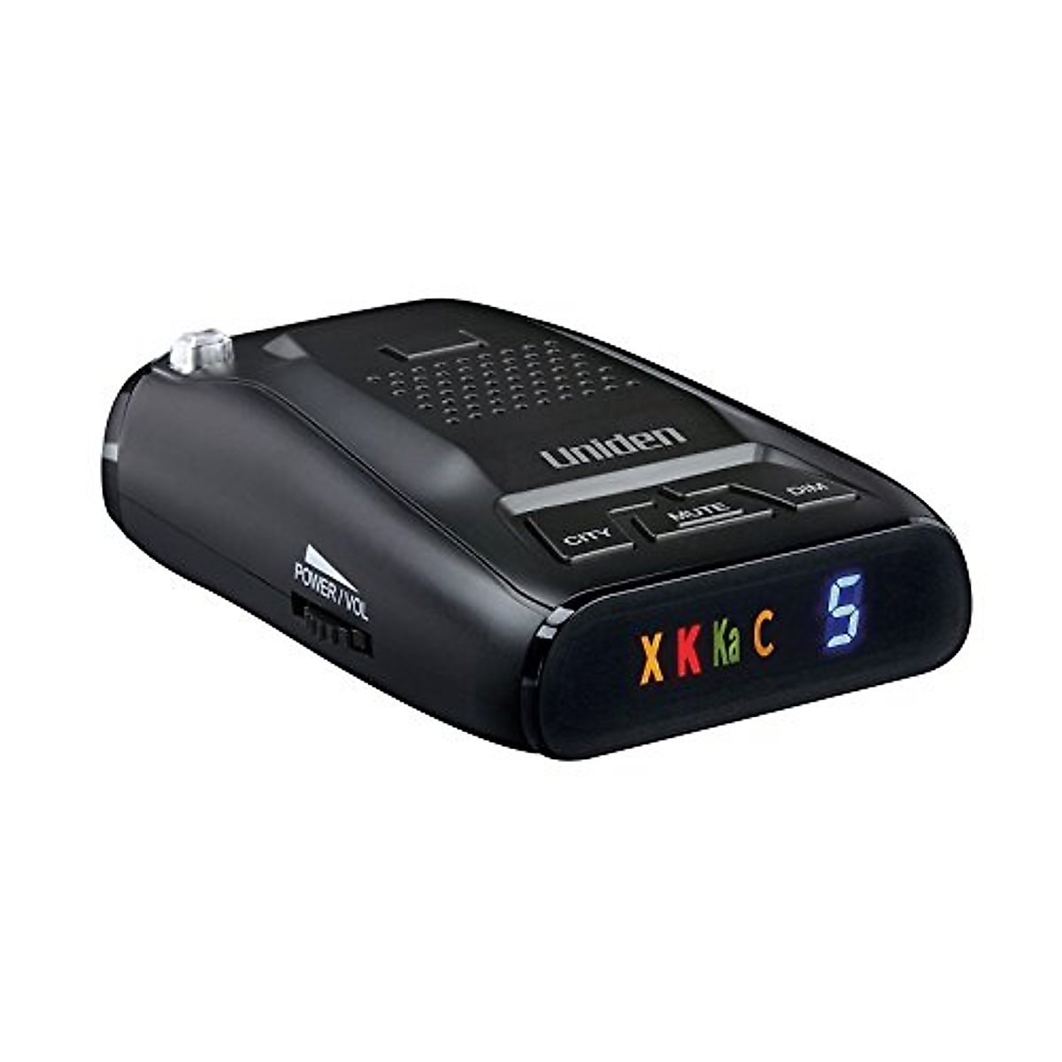 Uniden DFR3 Long Range Laser/Radar Detector with 360 Degree Protection, 3 Modes, Highway/City/City 1 Modes, Easy to Read ICON Display with Numeric Signal Strength Counter