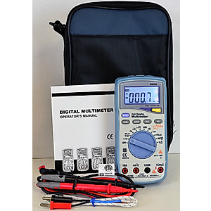 Mastech 5-in-1 multimeter Lux, Sound Level, Humidity,Temperature,True RMS MS8209
