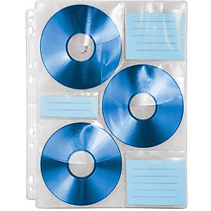 Hama | CD Index Sleeves | 60 CDs | Transparent
