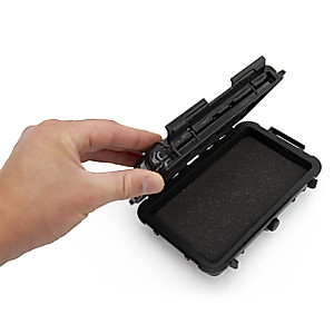 CASEMATIX Graded Card Storage Box Sports Trading Card Case Compatible With up 3 BGS 5 PSA Card Graded Sports Card Slabs - Airtight, Waterproof with Moisture and Dust Protection