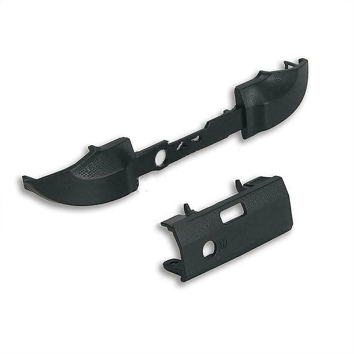 Lb Rb Bumper Button Home Guide Surround Replacement Compatible with Xbox Series X Controller Black (1pc)